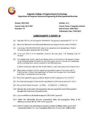 differences of IPV4 vs IPV 6 - Computer Networks - Studocu