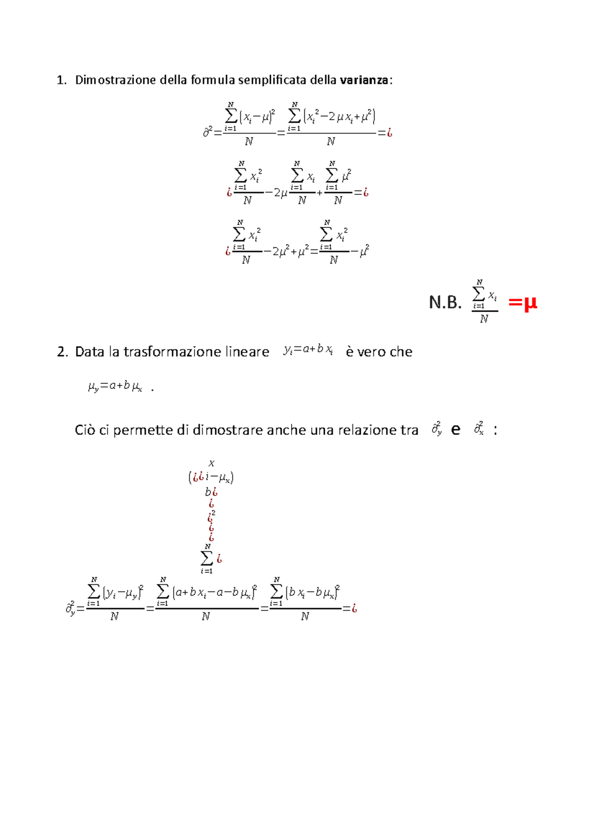 Dimostrazioni - Dimostrazione richiesta - 1. Dimostrazione della ...