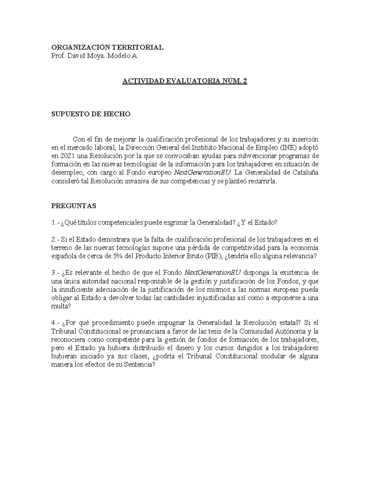 Models examen AV2 (i síntesi) OTE 2021-22 - ORGANIZACIÓN TERRITORIAL ...