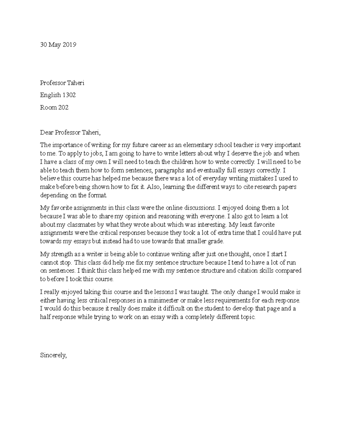 Cover Letter - Grade: A+ - Warning: TT: more functions defined than expected 30 May 2019 ...