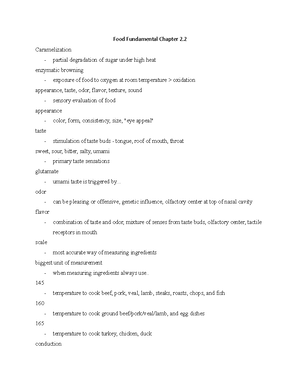 Fundamentals of Food Chp 12 - Fundamentals of Food Chapter 12 flour a ...