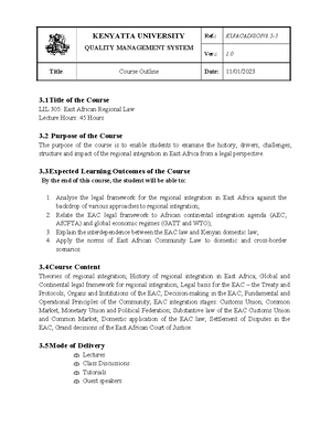 SMA 103 Analytical Geometry NOTES - KENYATTA UNIVERSITY INSTITUTE OF ...
