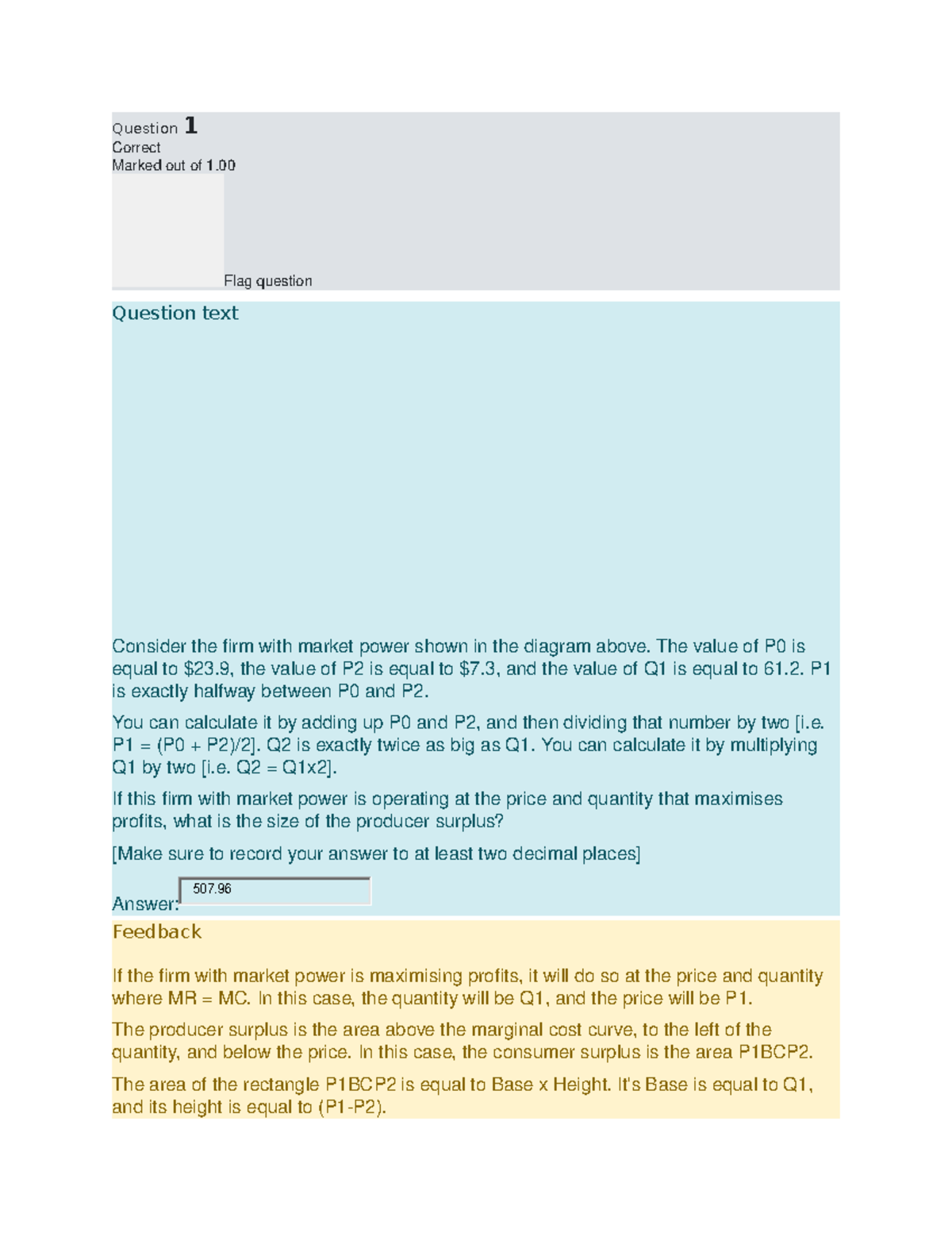 ECONS101 Practice Calculations for Online Test 4 - Question 1 Correct ...
