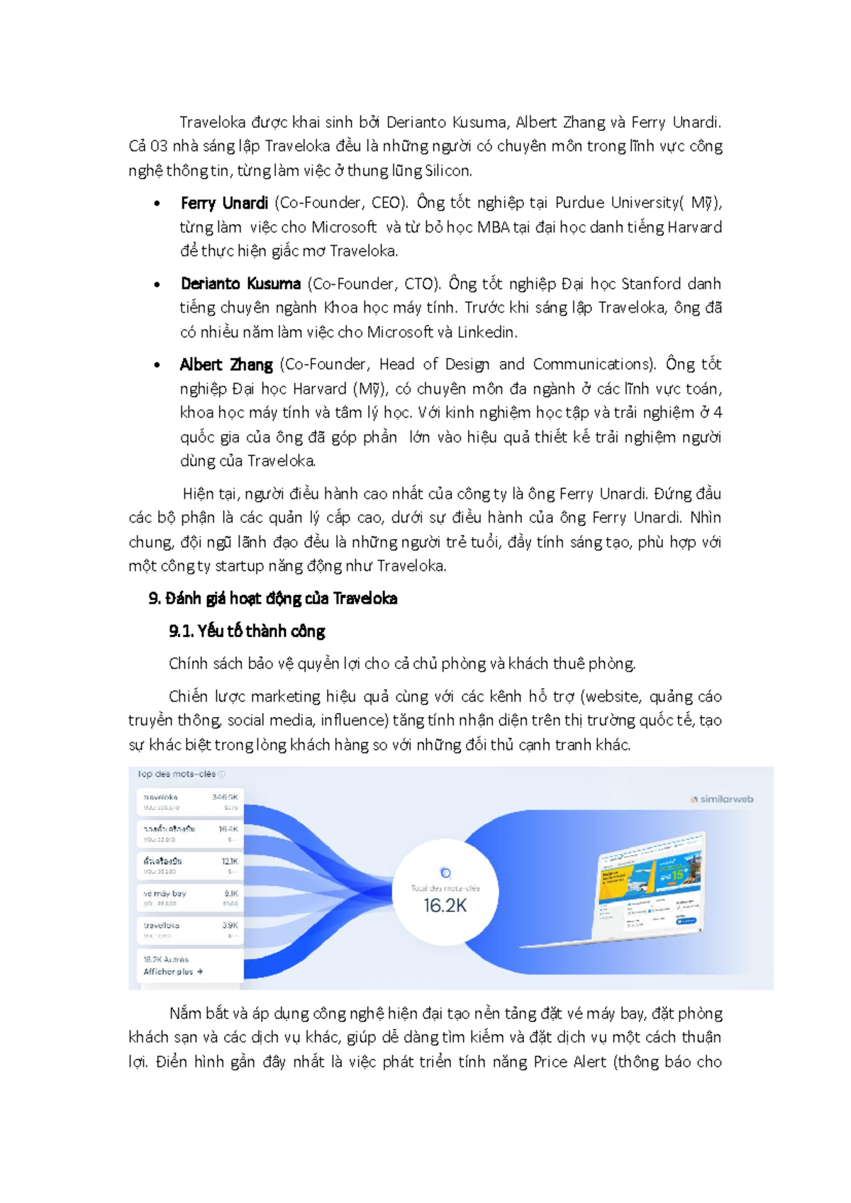 Traveloka - phân tích - Traveloka được khai sinh bởi Derianto Kusuma ...