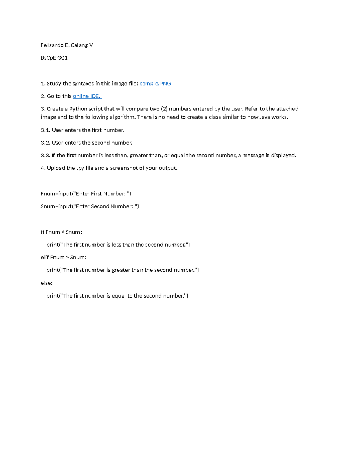 02 Recursion (Prelim) - This is a python lesson - Felizardo E. Calang V ...