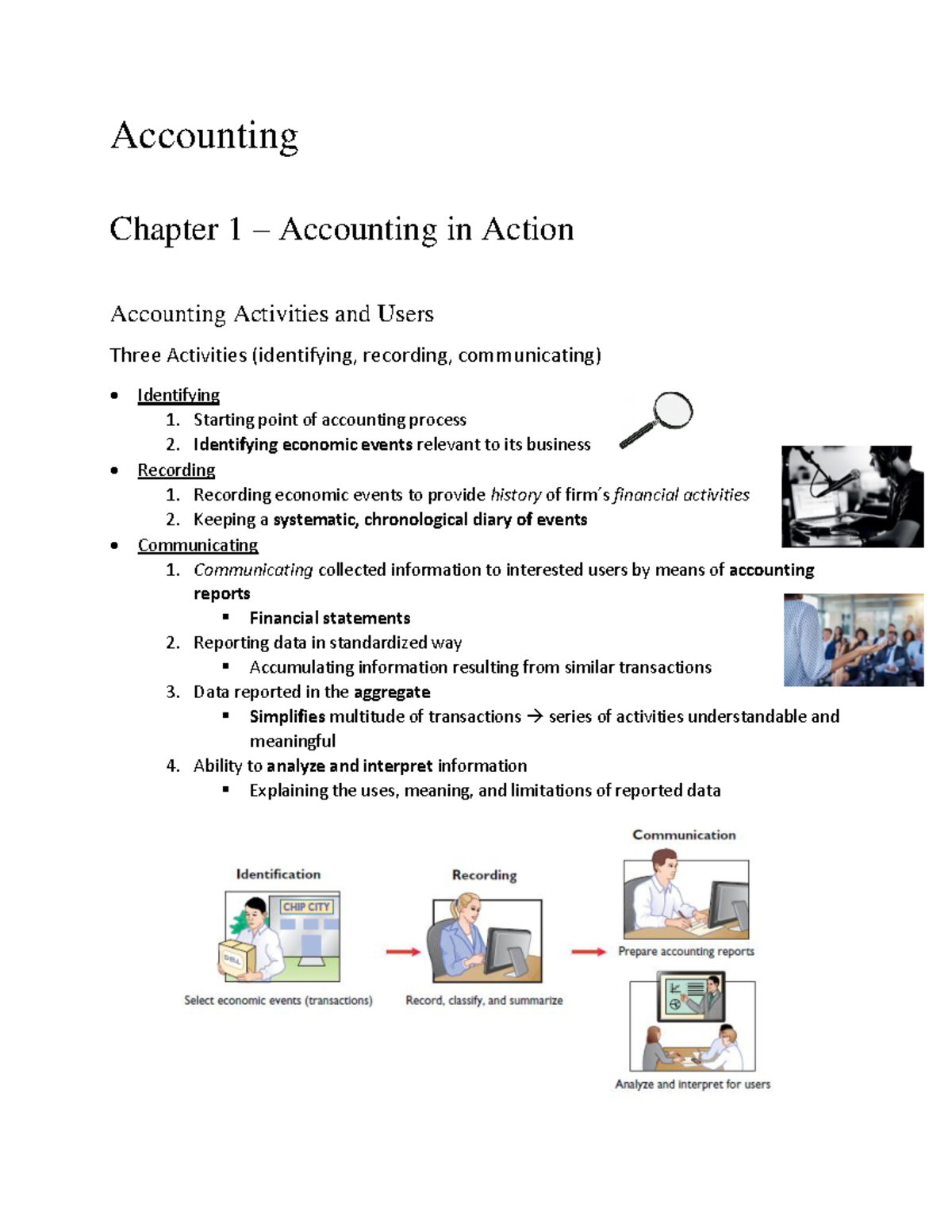 Accounting - All Summaries Allyouneed - Accounting Chapter 1 ...