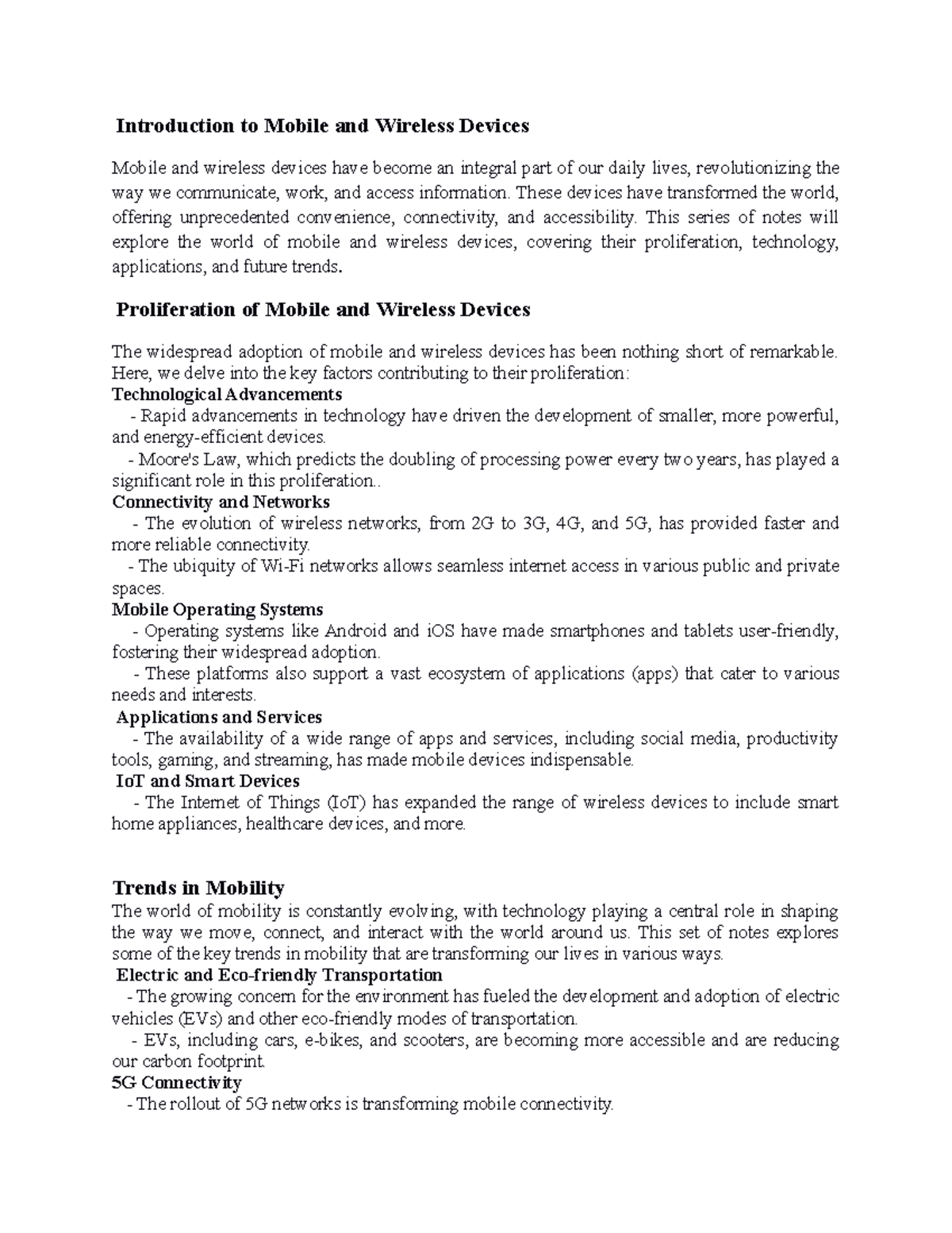 Unit-2 - Notes are useful. - Introduction to Mobile and Wireless ...