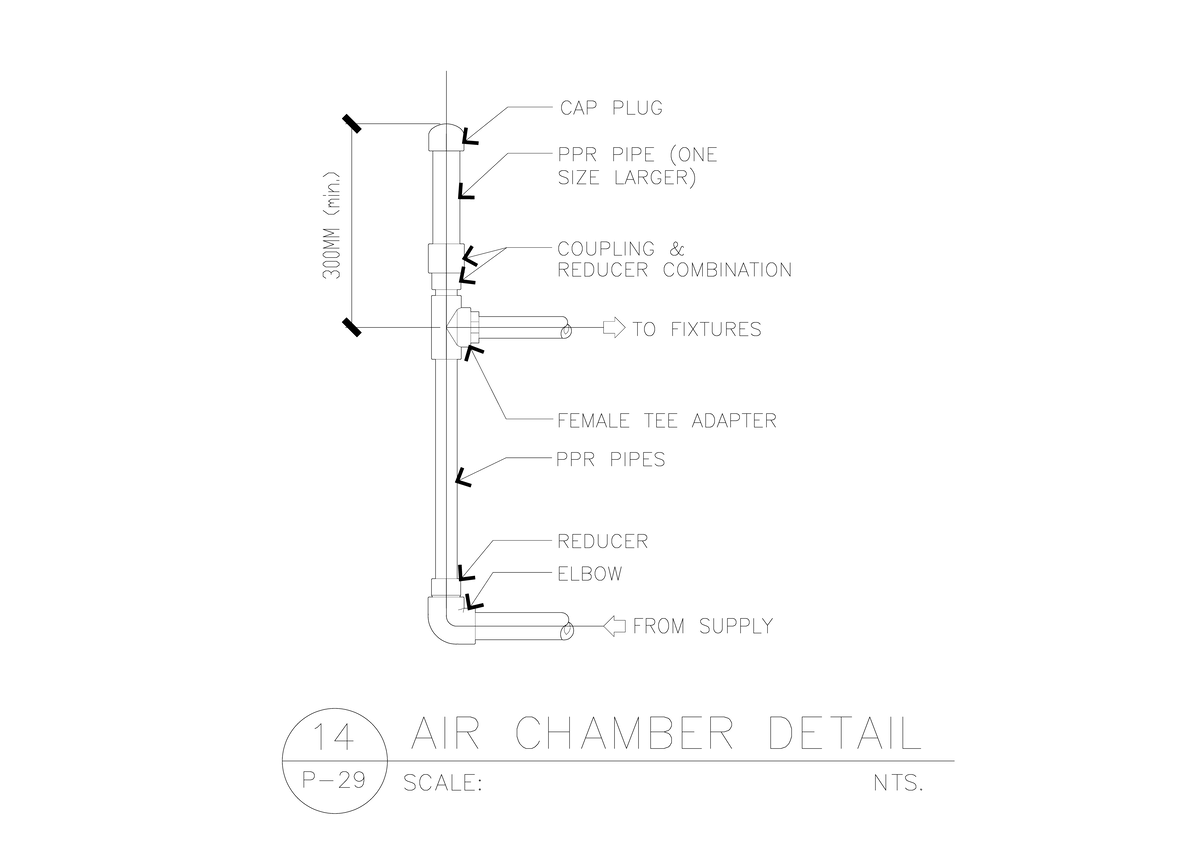 AIRE- Chamber - makekek - Architectural Design - CAP PLUG PPR PIPE (ONE ...
