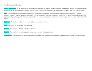 SQL Boot Camp Notes Modules 1 - 3 - What is a database? A database is a ...