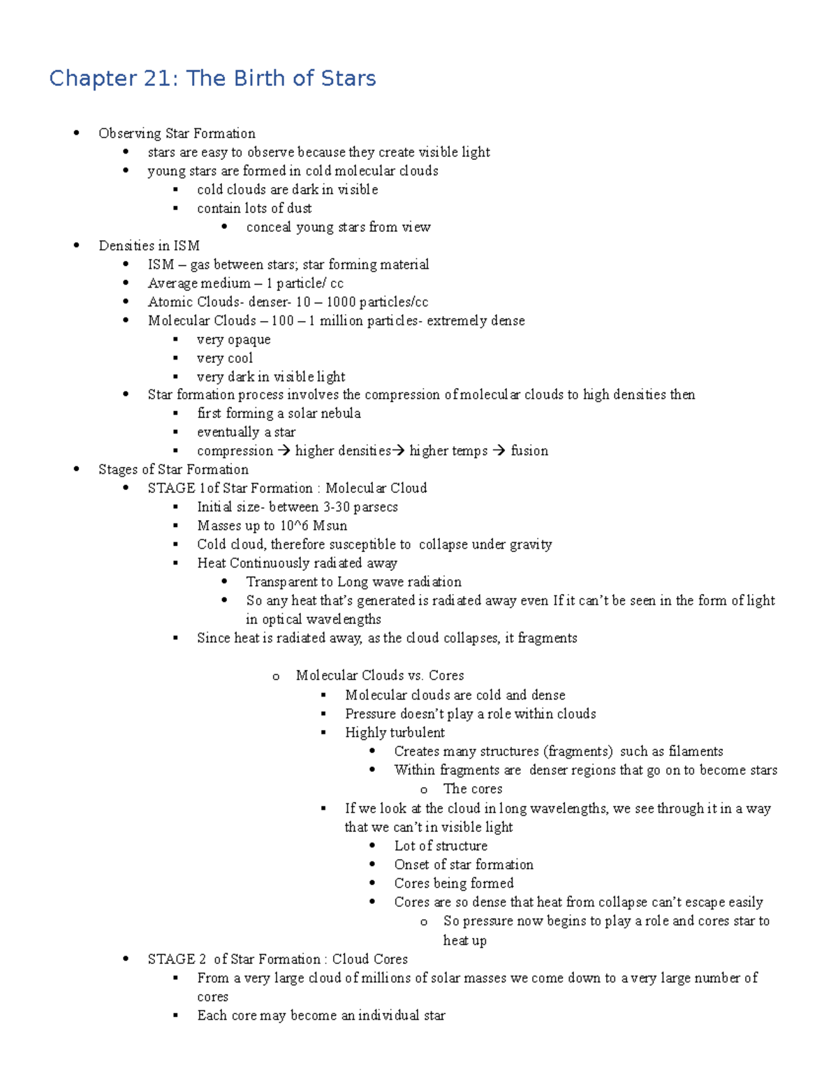 Chapter 21 - In Depth Notes of Lecture Videos Prof: Dr. Wadsley and Dr ...
