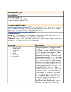 Science Methods Lesson Plan - 5E Lesson Plan Template General ...