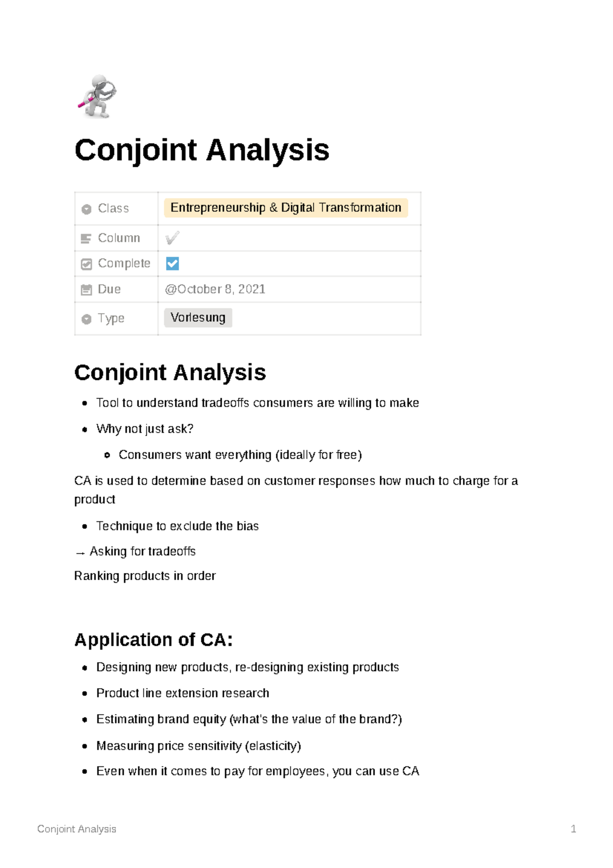Conjoint Analysis Entrepreneurship and Digital Transformation ...