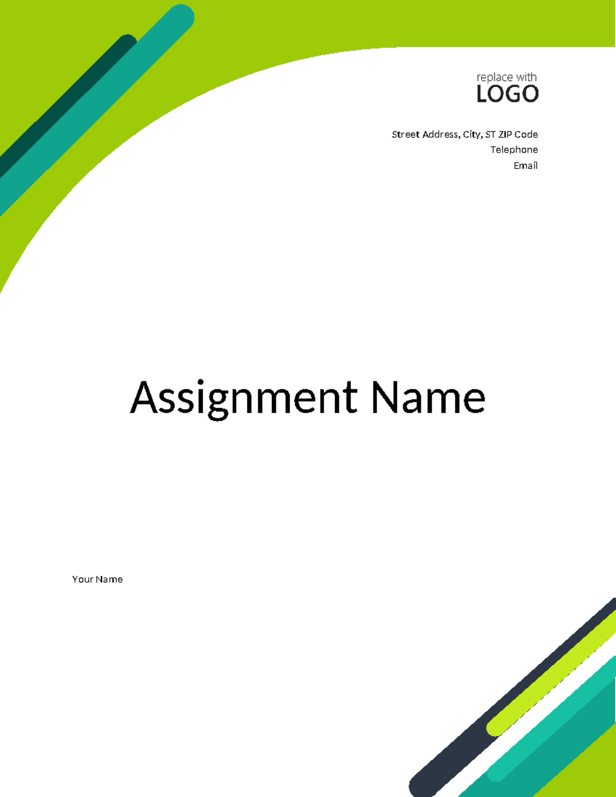 Assignment-Main-Page-Design - Bachelor of education - Street Address ...