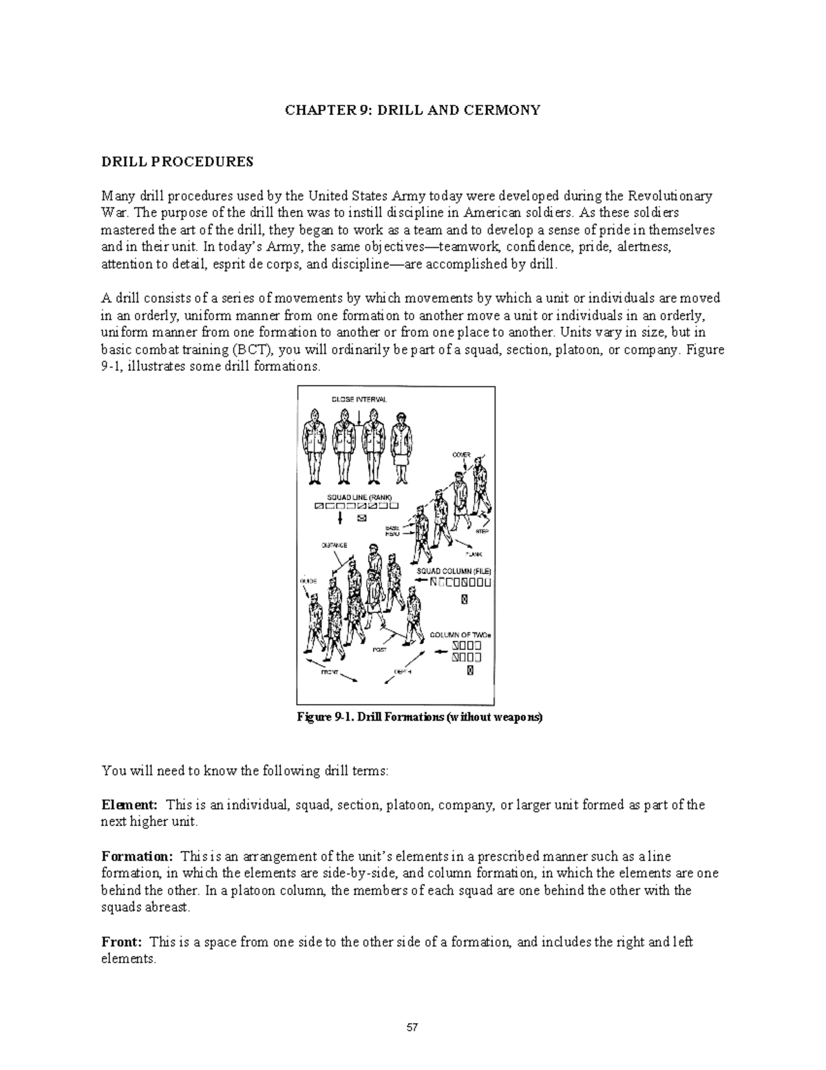 NSTP Drills AND Ceremonies - Page CHAPTER 9: DRILL AND CERMONY DRILL ...