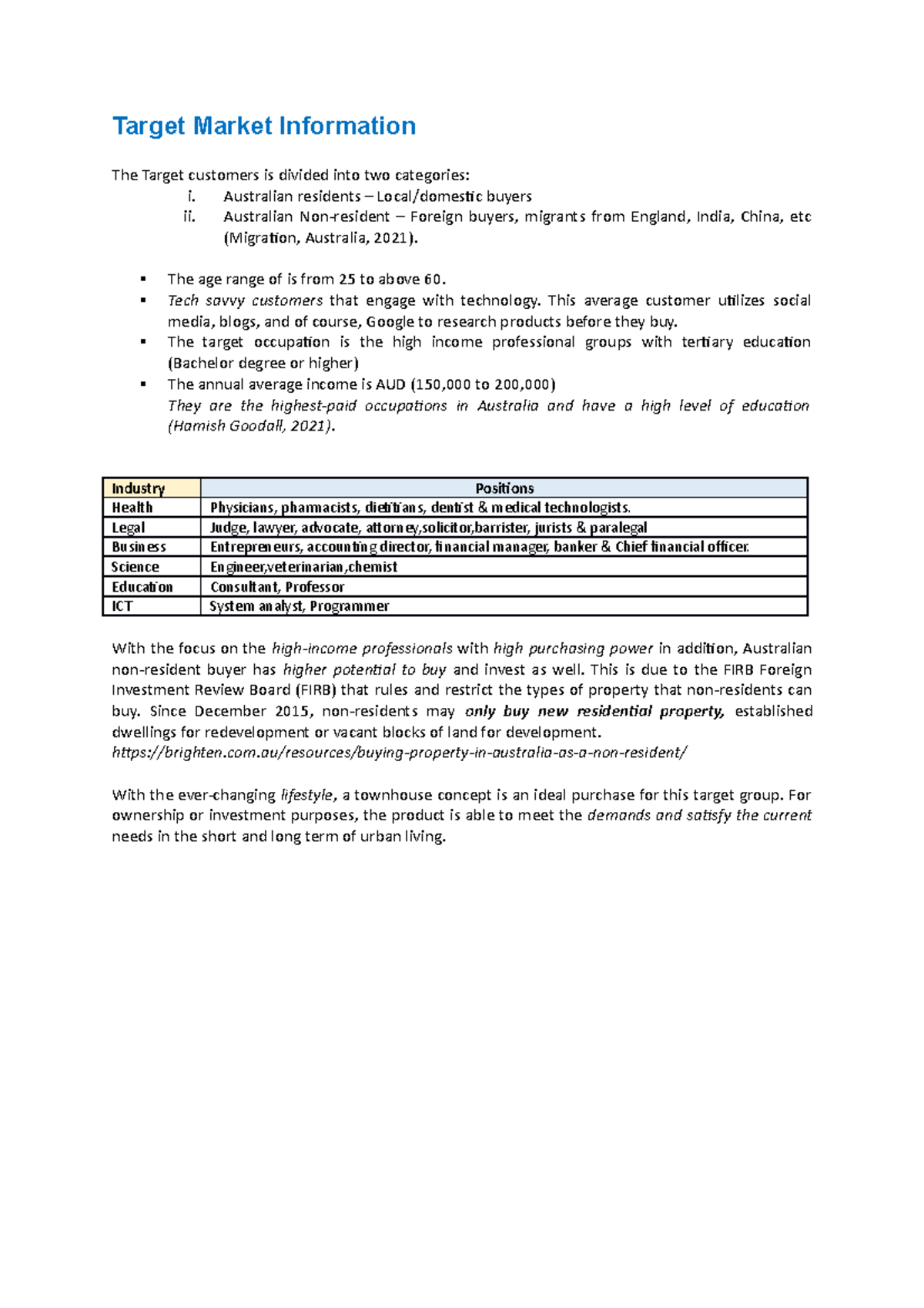 Assignment 2 Plan - This will help you get CR and DI easily. - Target ...