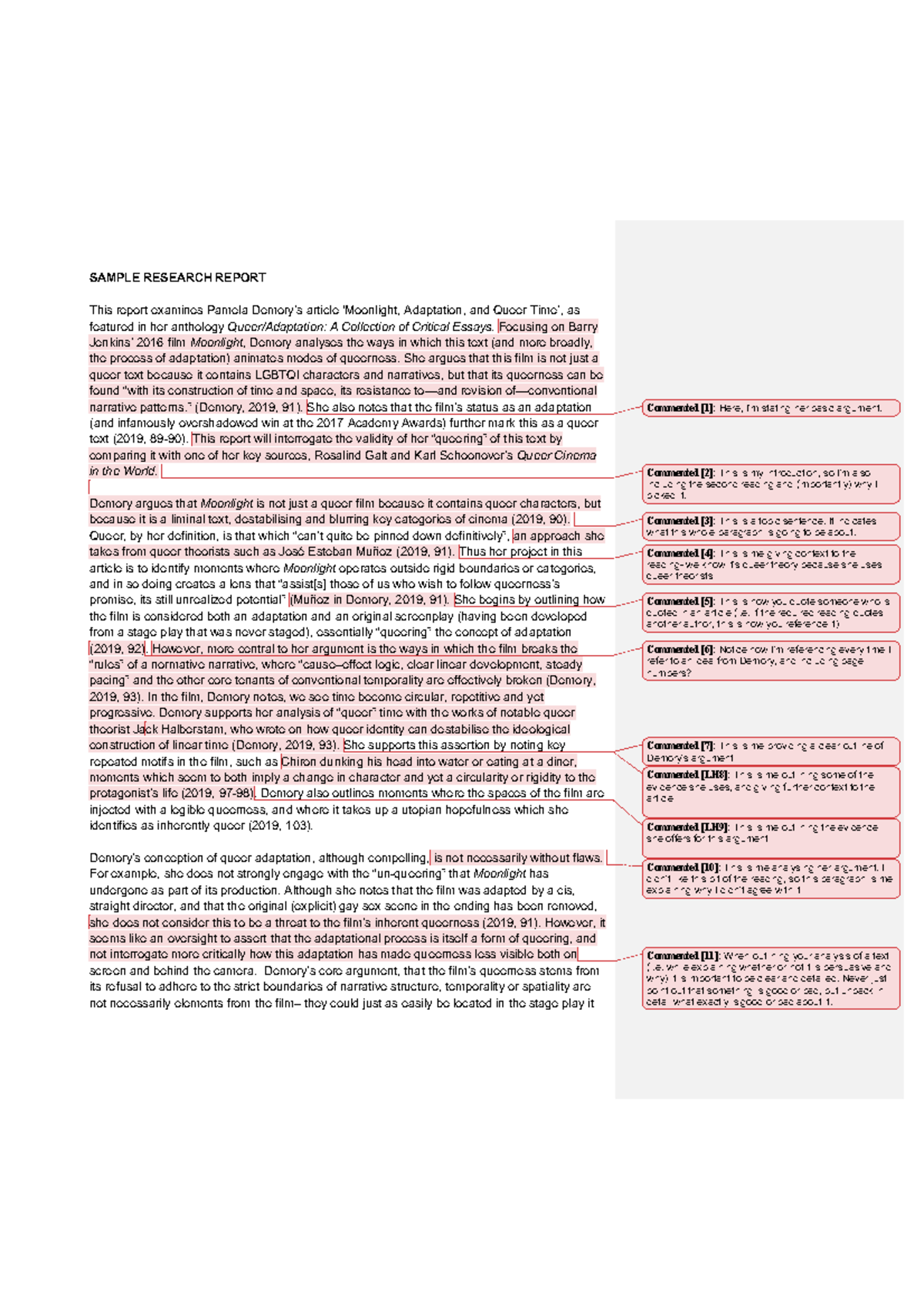Sample Research Report - SAMPLE RESEARCH REPORT This report examines ...