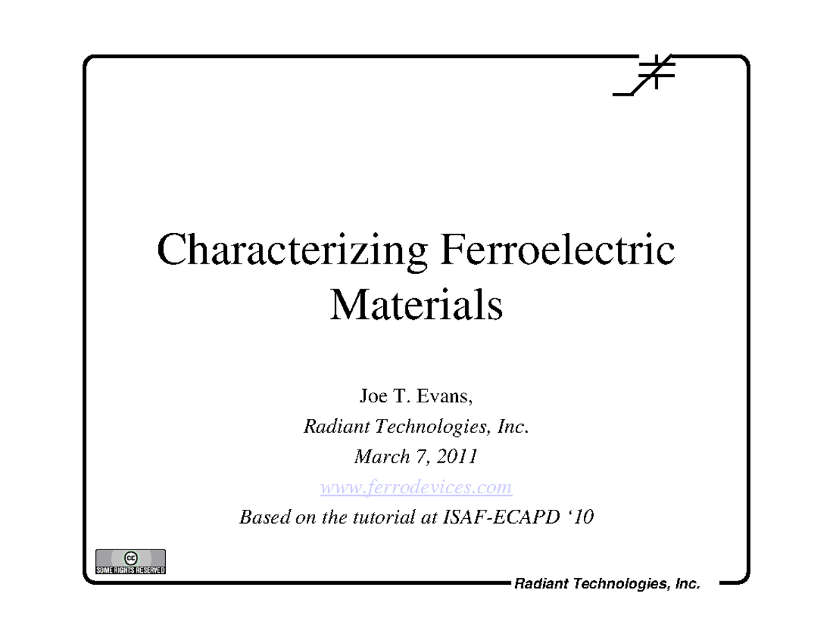 PE test 2 - Explanation about the PE measurement - MAT SCI C225 - UCB ...