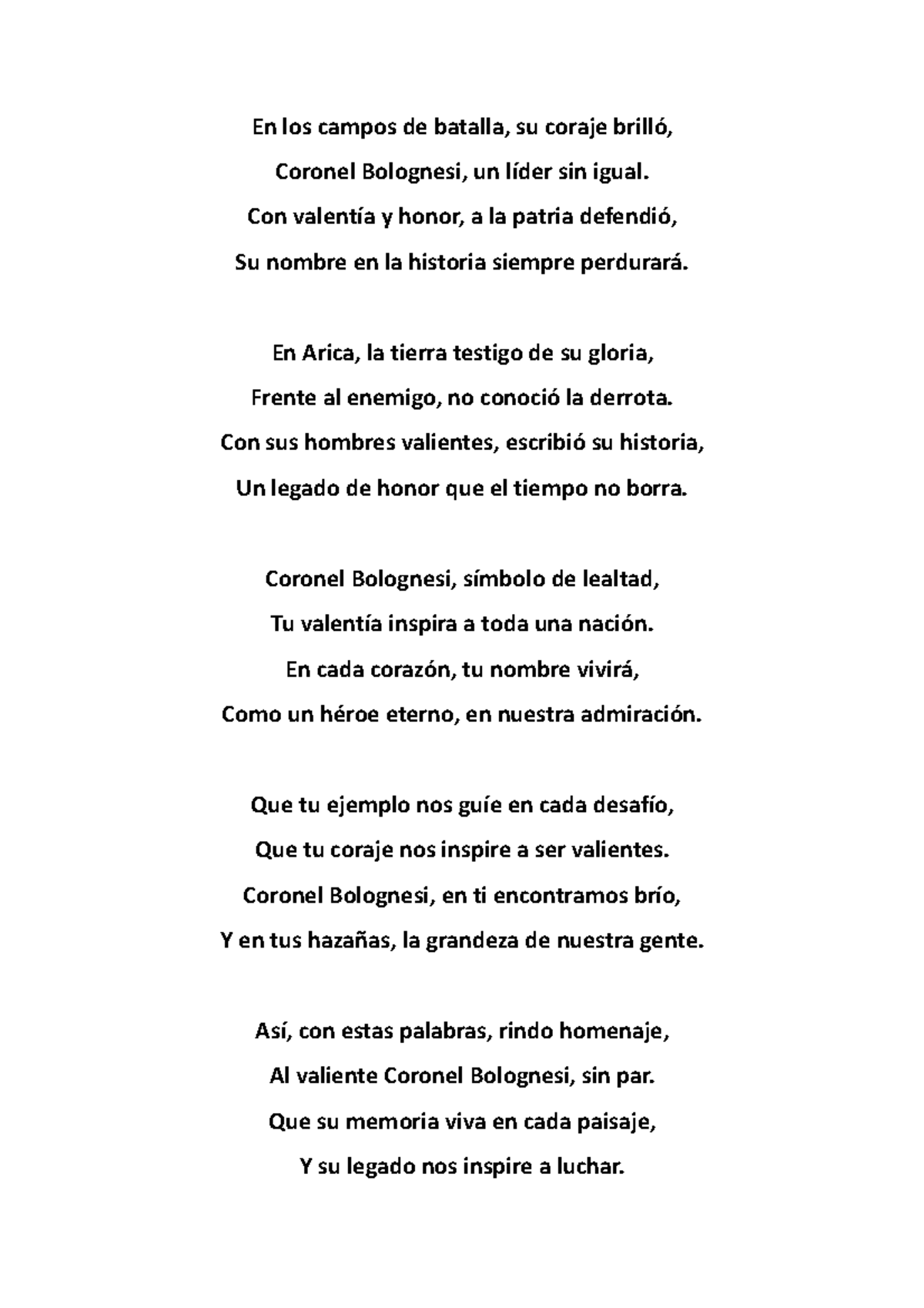 En los campos de batalla - Con valentía y honor, a la patria defendió ...