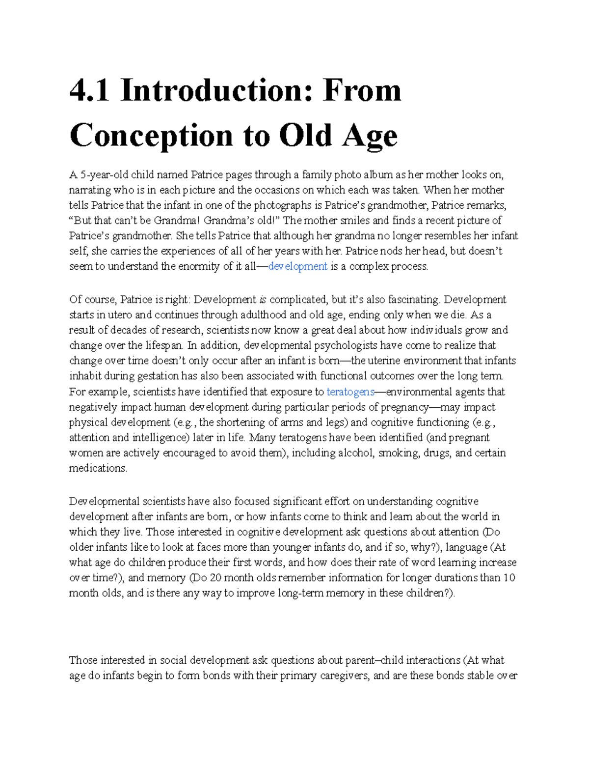 Psychology - from online tophat textbook - 4 Introduction: From ...