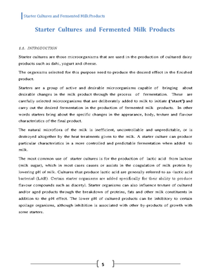 Classification of Starters - Classification of Starters Starters ...