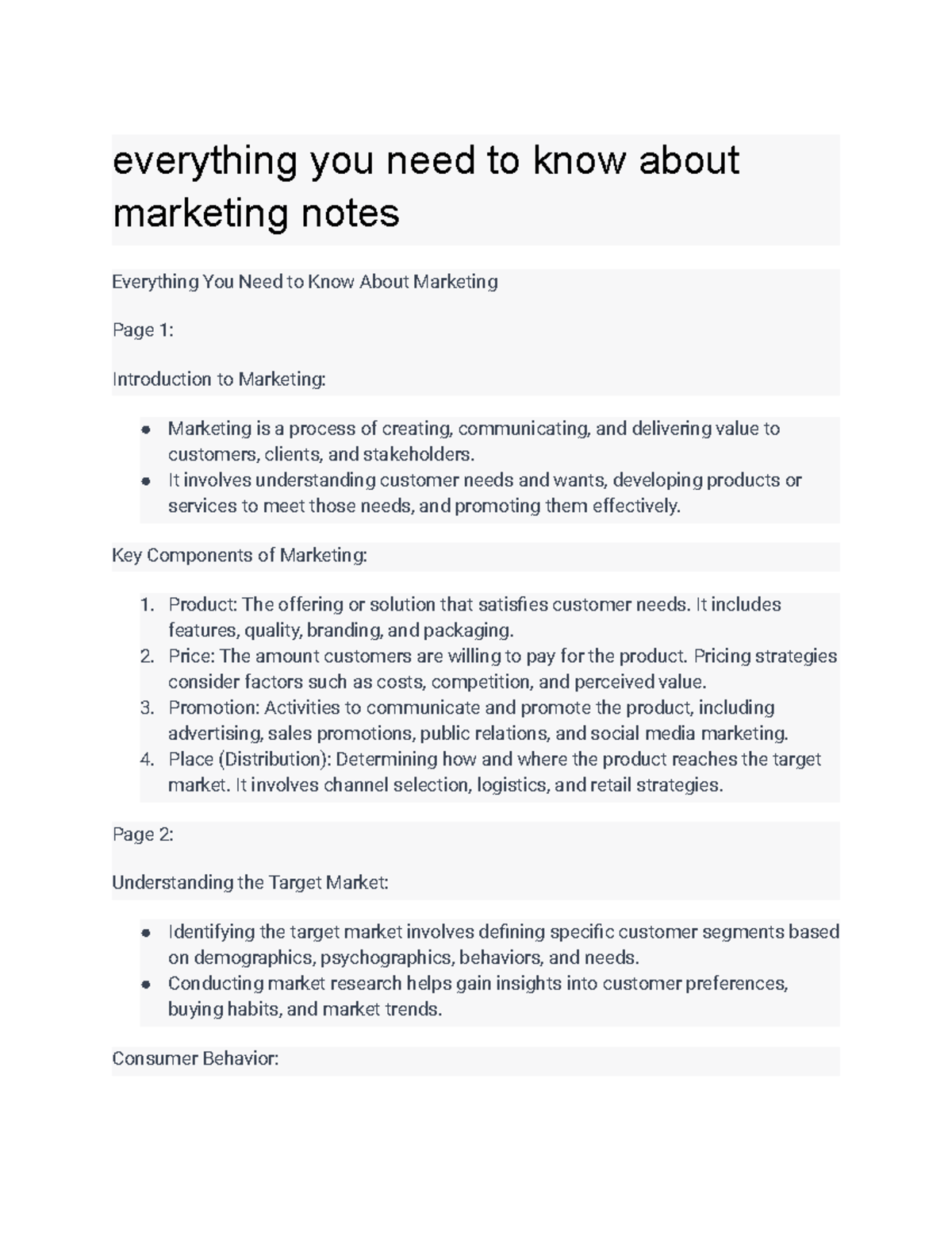 Everything you need to know about marketing notes - everything you need ...