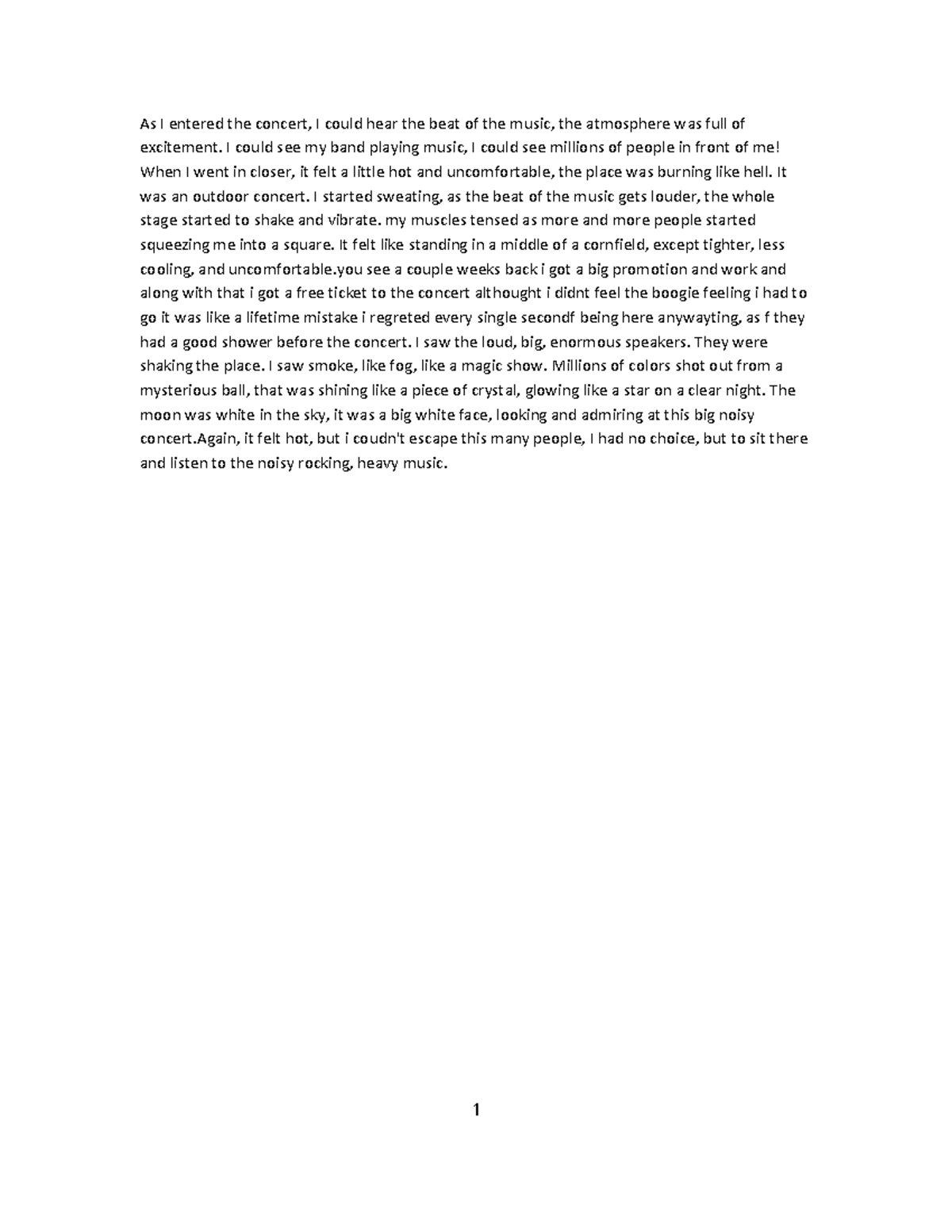 VDGHF RONALDO SIU SHUSH MATE - As I entered the concert, I could hear ...