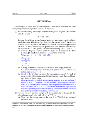 MAT 201 Study Guide Lecture #14 - Applications of Differential ...