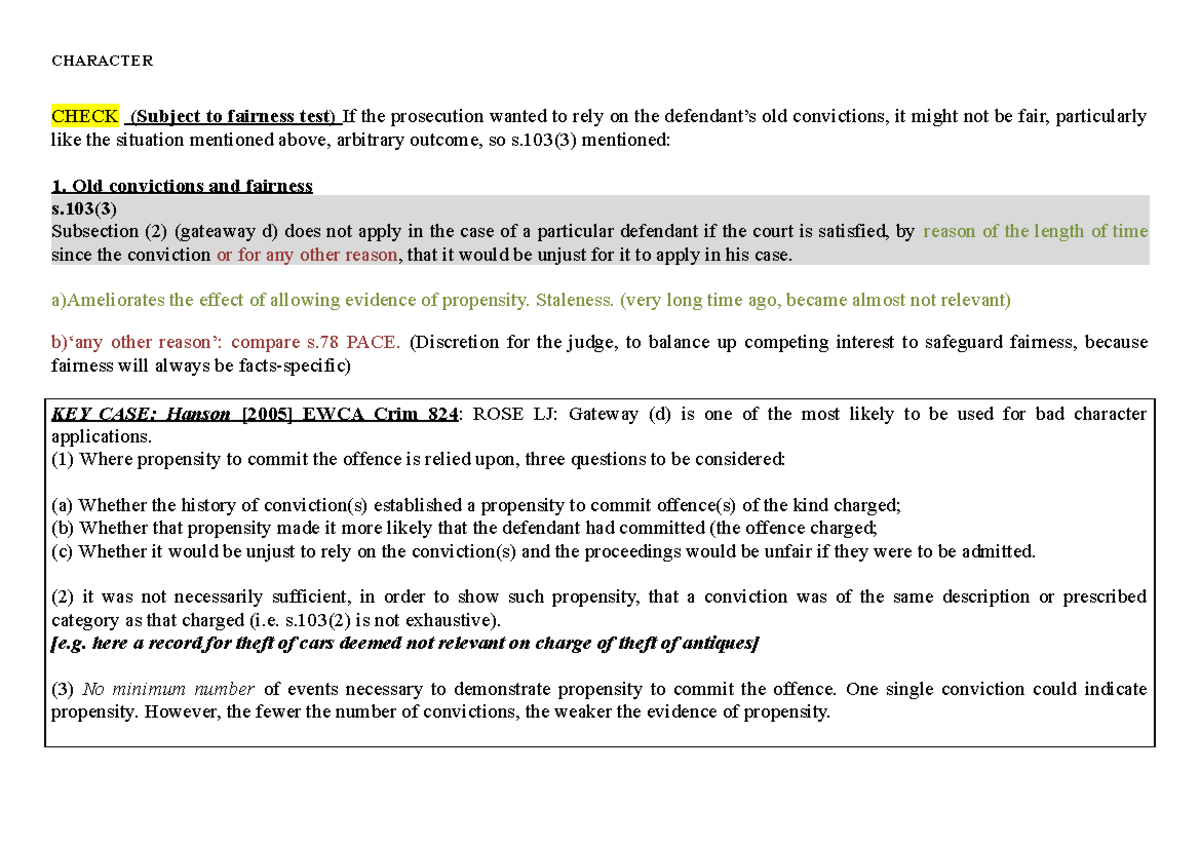 5.Character - Part 4 - This is a detailed and complete answer structure ...