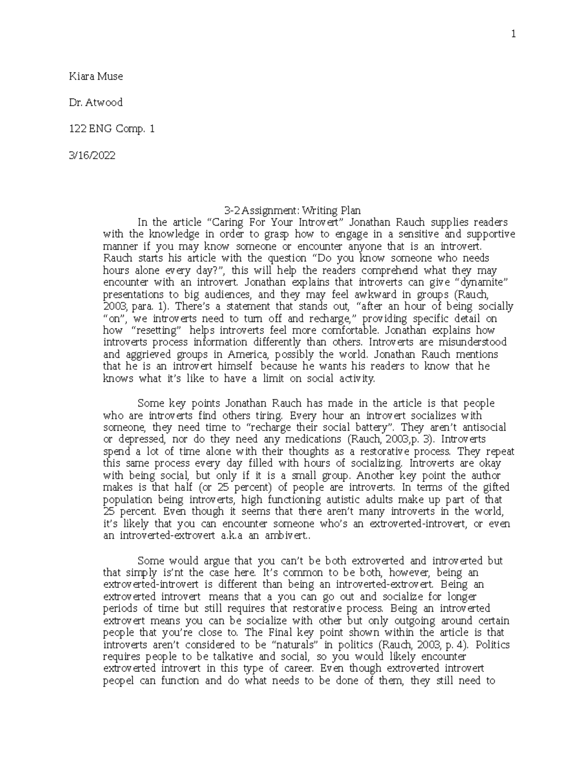 ENG 122 3 2 Writing Plan Grade A Work ENG122 SNHU Studocu