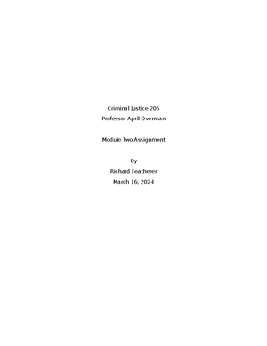 CJ 120 Module Five Assignment One Table Template - CJ 120 Module Five ...
