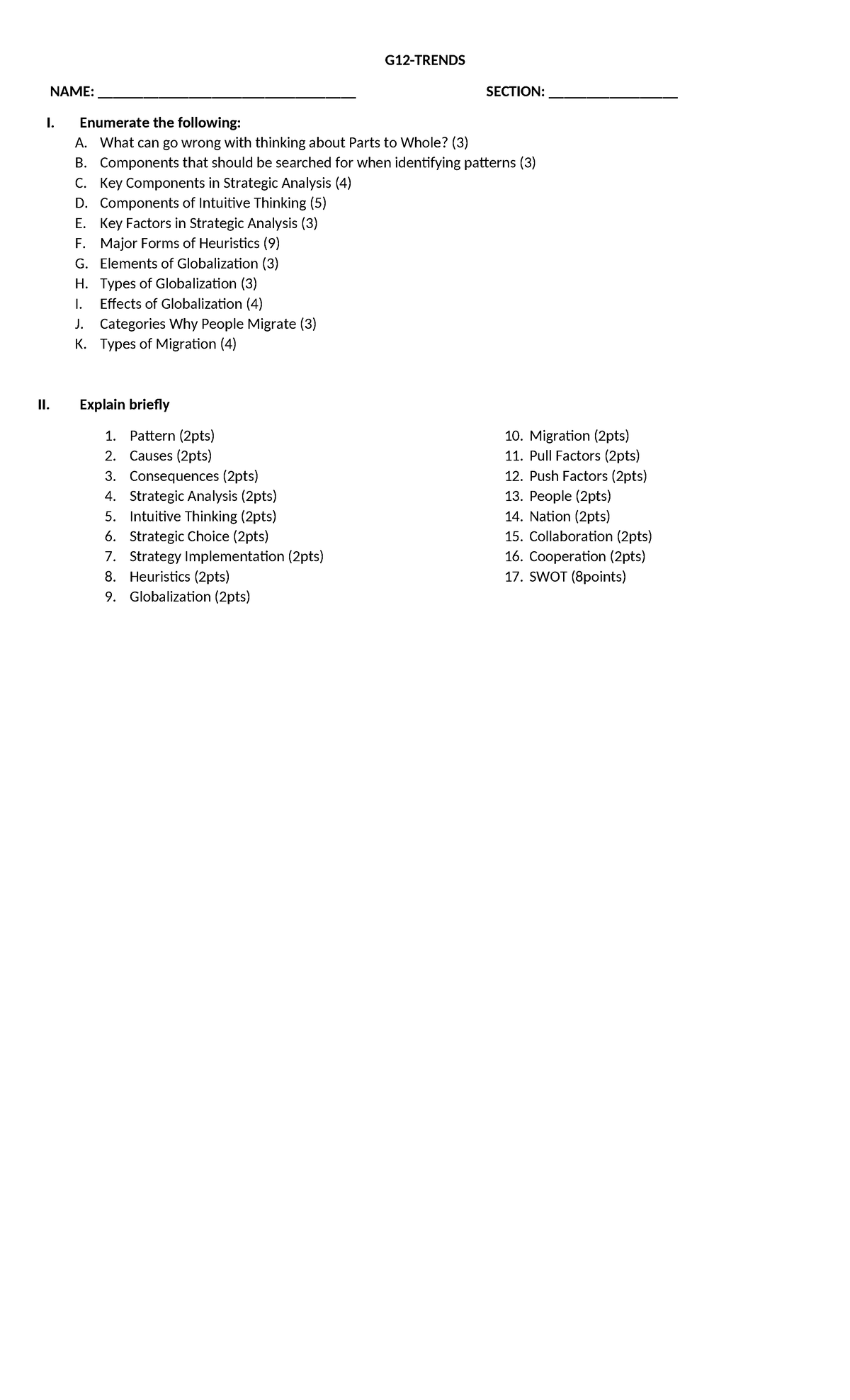 Lesson 2-6 - activoties - G12-TRENDS NAME ...