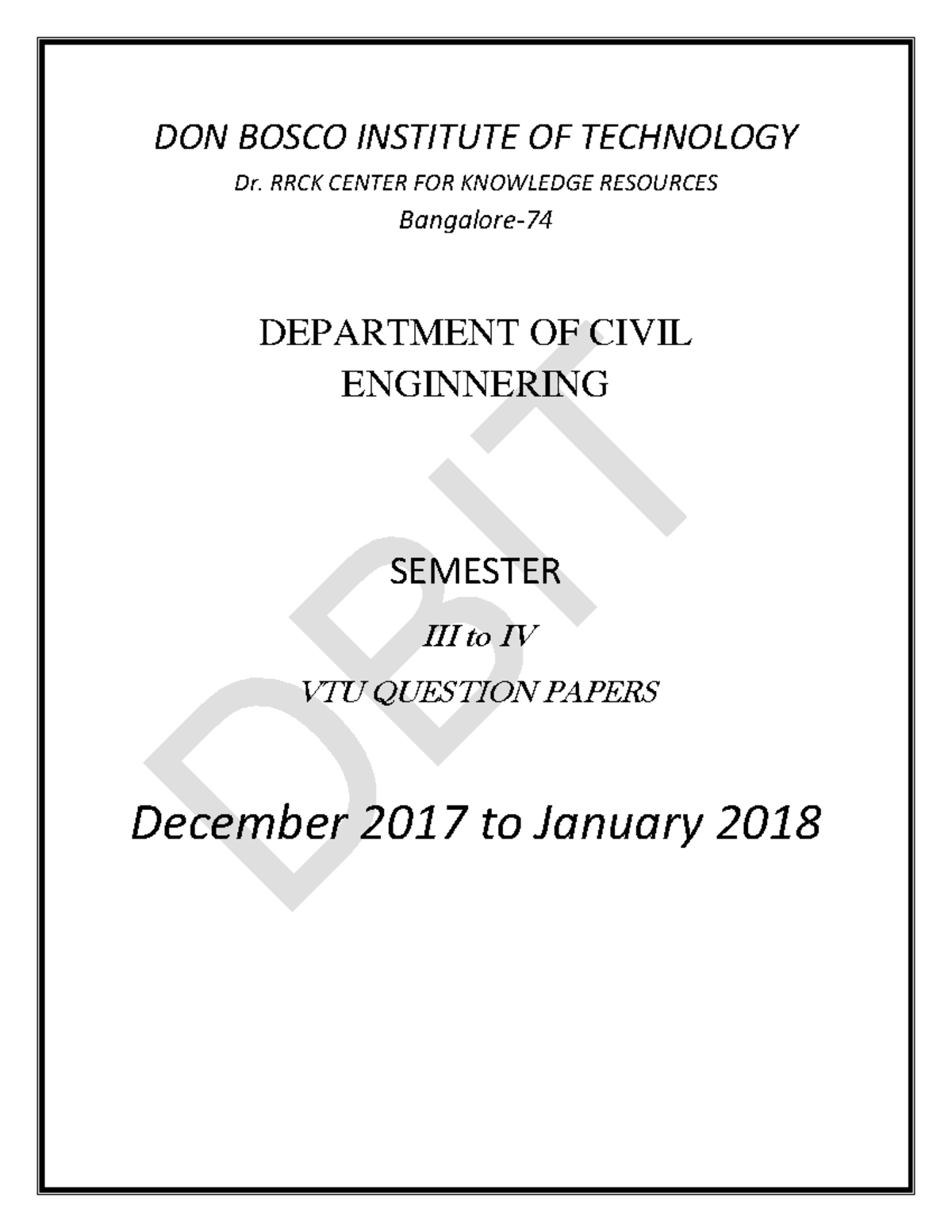 3rd & 4th Semester Civil Engg Question Papers Dec 2017 -Jan 2018 ...