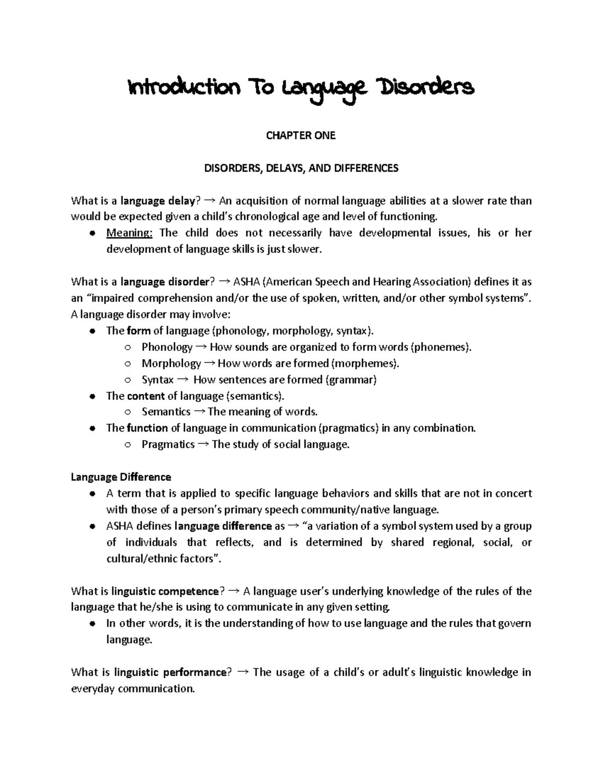 language-disorders-notes-introduction-to-language-disorders-chapter