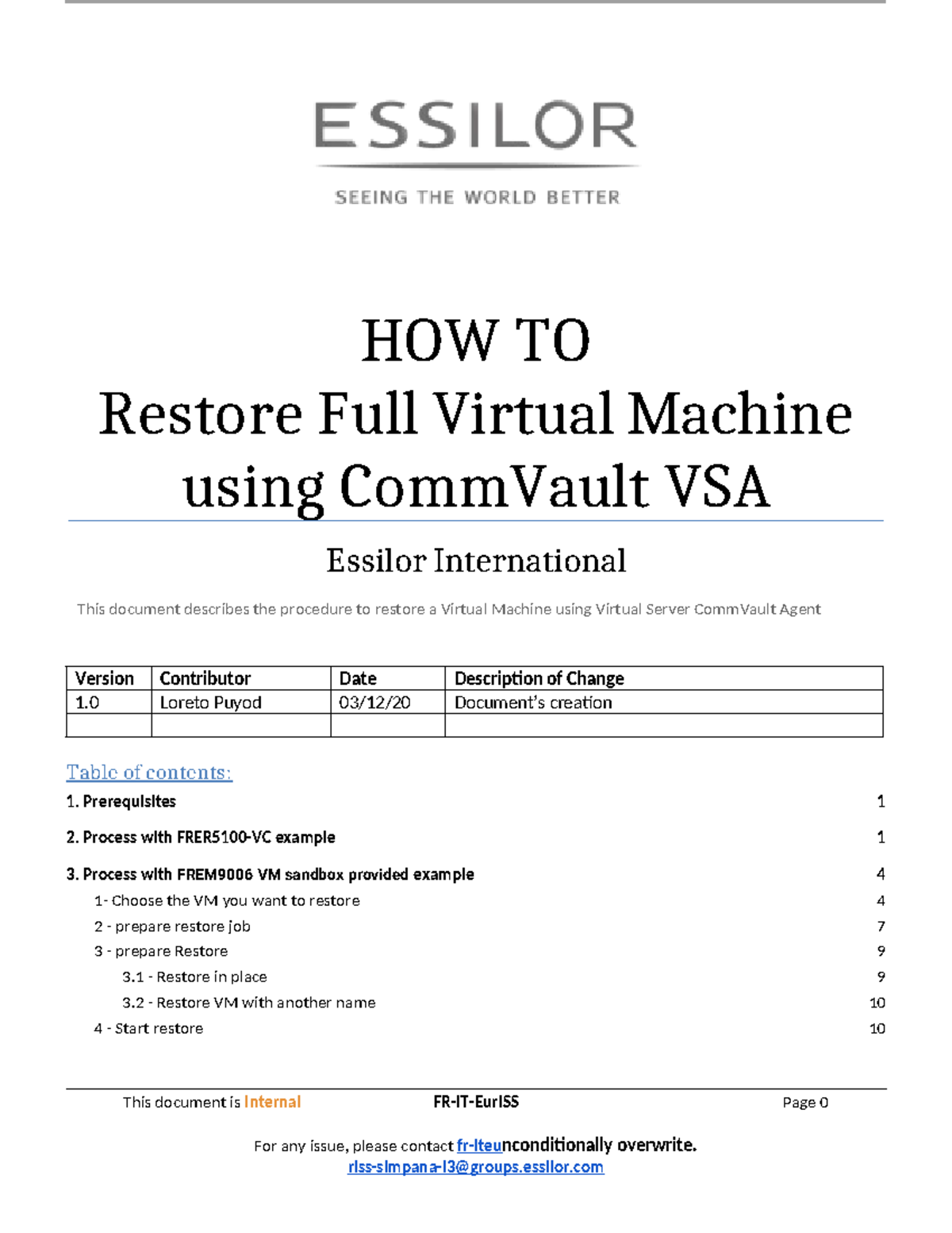 How To Restore Full Virtual Machine using Comm Vault VSA - HOW TO ...