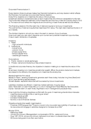 Tutorial 4 Solutions - exercise - Investments and Portfolio Management ...