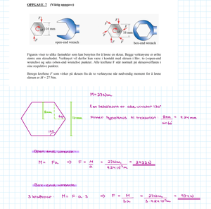 Øving 2 - Pythonøving 2 - TKT4126 Mekanikk Stav og kloss En stang AB ...