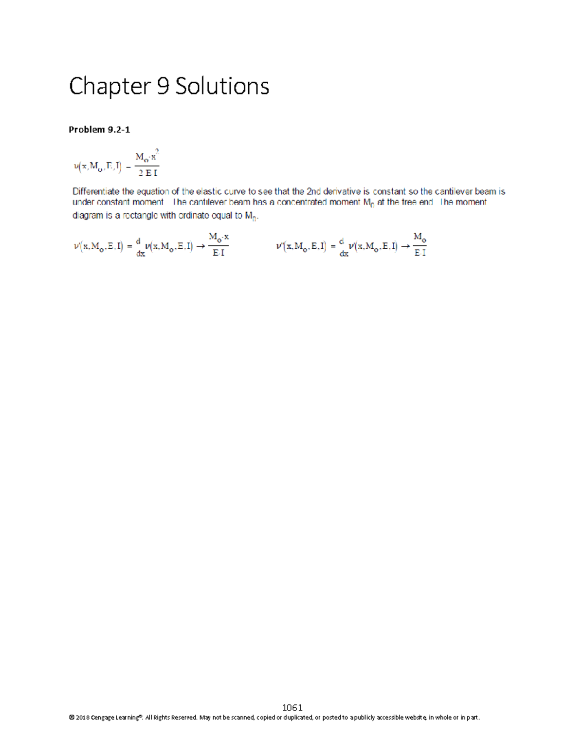 mechanics of materials 9th edition Ch09 - Mechanics of Material - 1061 ...