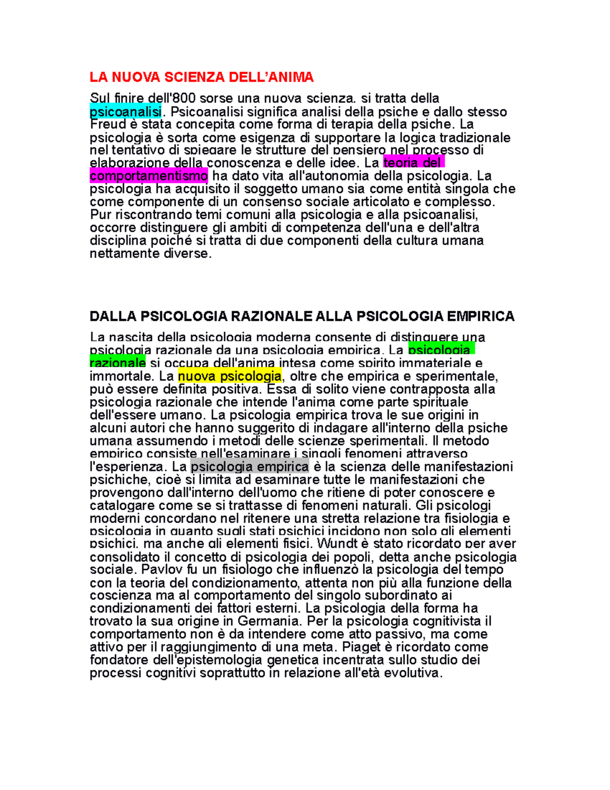 Freud e la psicoanalisi (settima lezione di filosofia) - LA NUOVA ...