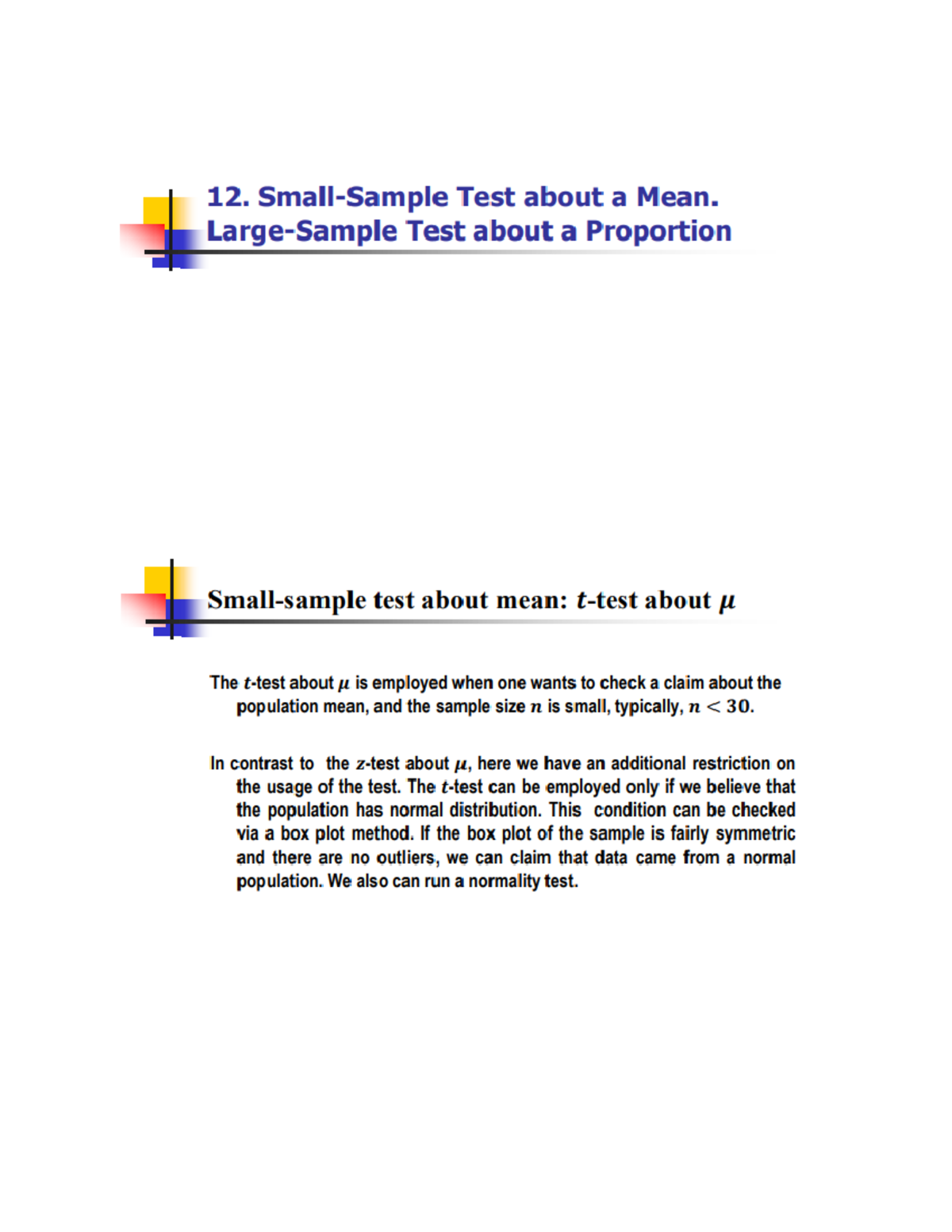 STAT Ch. 12 - Gibbs - STAT 1000Q - Studocu