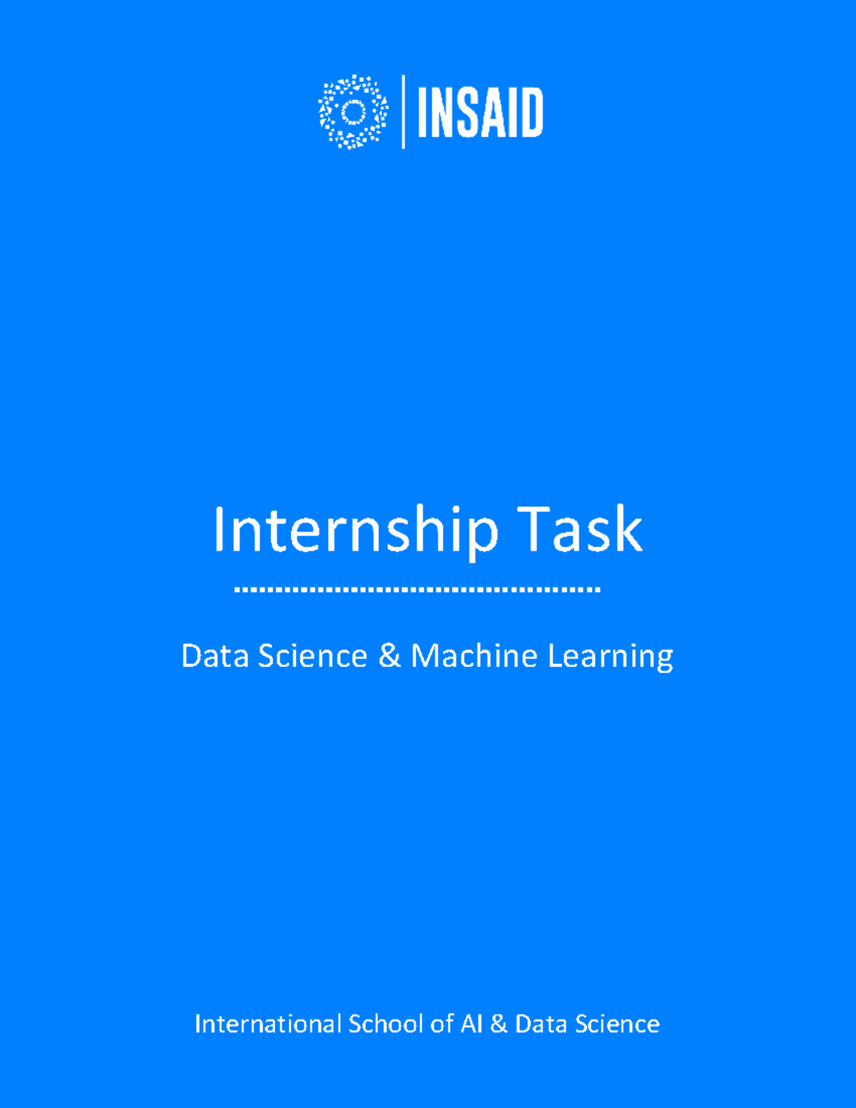 Task Details - please - Internship Task Data Science & Machine Learning ...