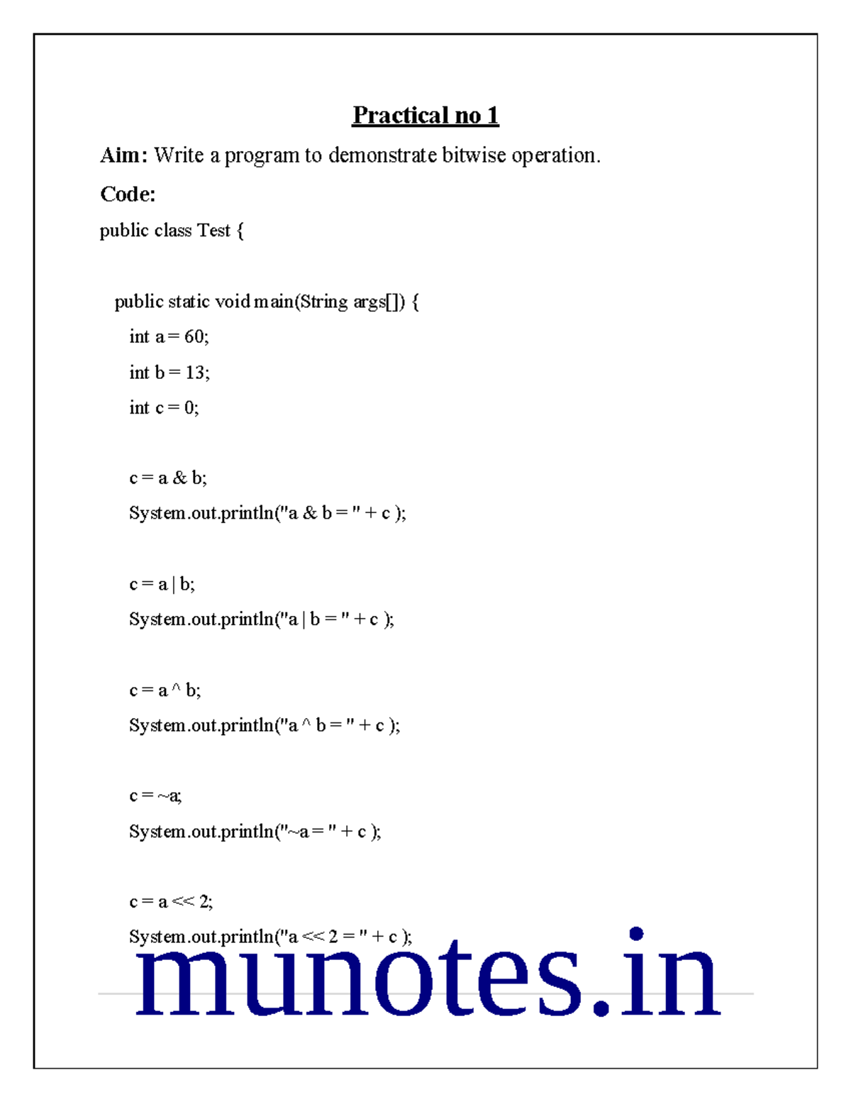Informatio Retrieval Journal (munotes) - Practical no 1 Aim: Write a ...