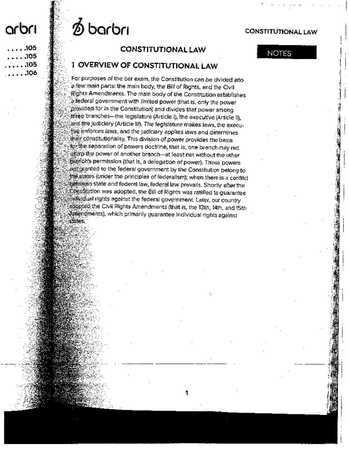 F23 Reading for class #1 - law 101 - Studocu