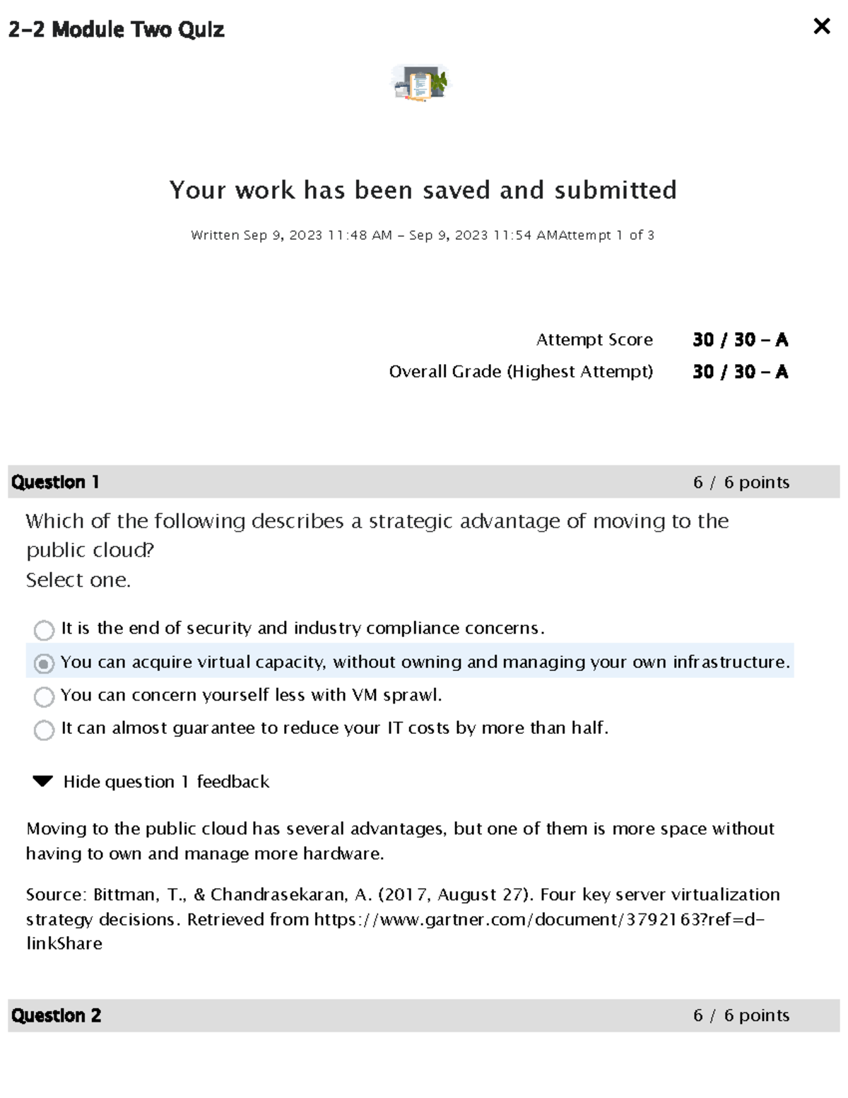 Module Two Quiz - IT-272 Cross-Platform Technologies - 2-2 Module Two ...