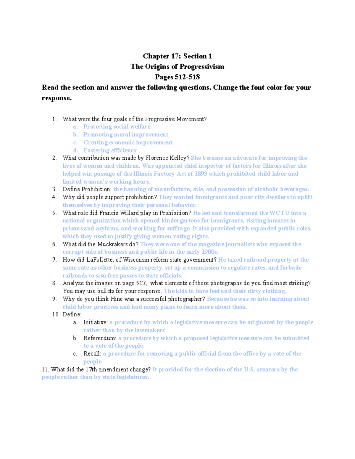 Janhavi Ahire - JP Ch. 17 Section 1 - Google Docs - Chapter 17: Section ...