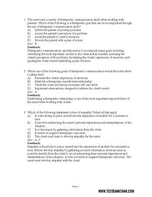 FA Davis Questions - MH - Ch 12 - Crisis - FA Davis CHAPTER 12 – CRISIS ...