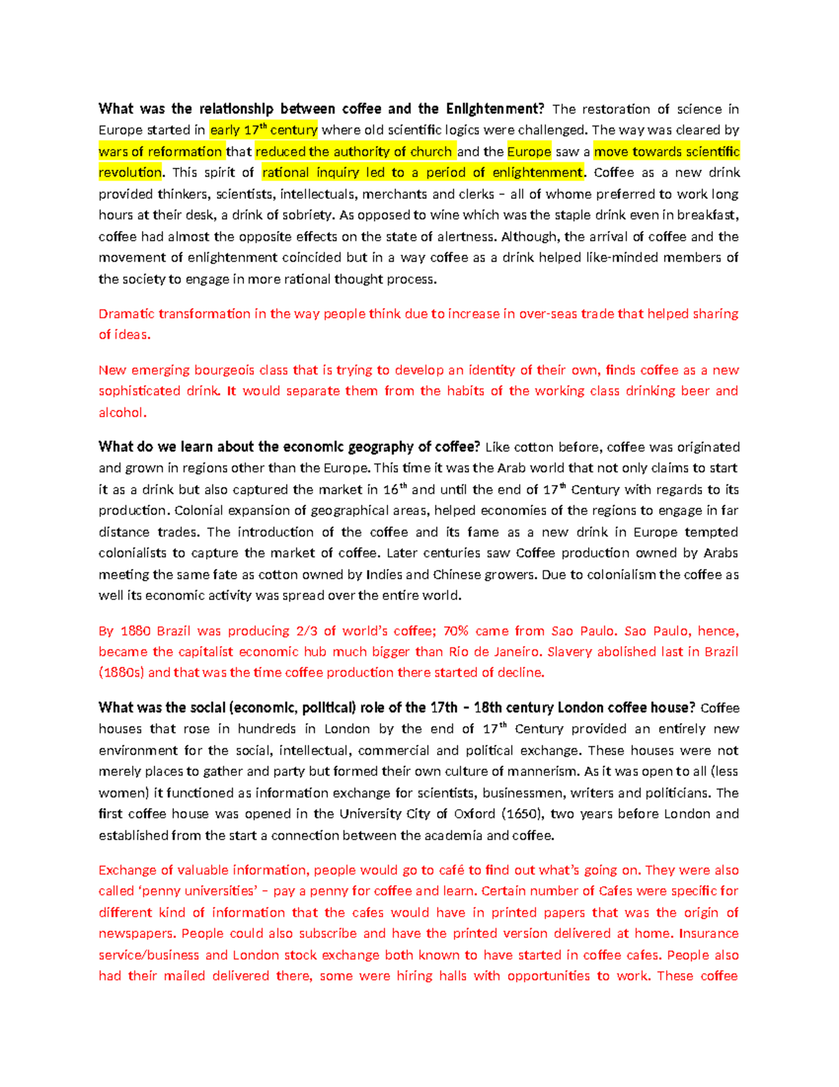 4.1 Standage Coffee - COncordia University with Prof James Freeman ...