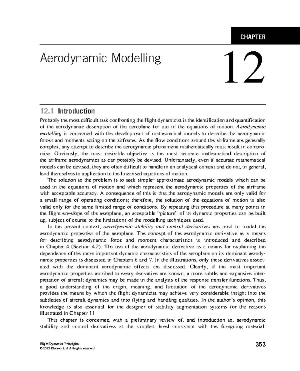 Chapter-12-Aerodynamic-Modelling 2013 Flight-Dynamics-Principles ...