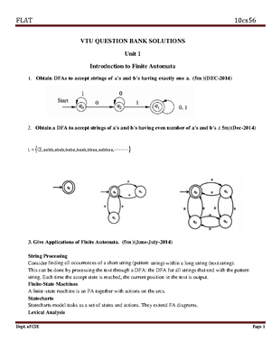 Mcq on finite automata 5eea6a1239140 f30f369eddc - Automata - Studocu
