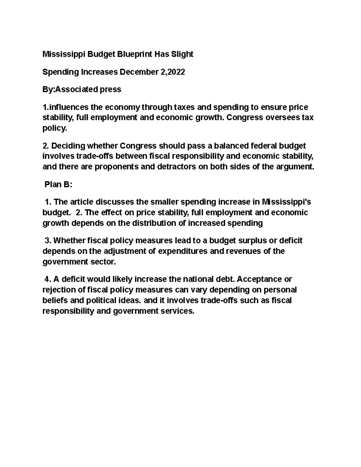 Fiscal%20policy%202 - Flvs - Mississippi Budget Blueprint Has Slight ...