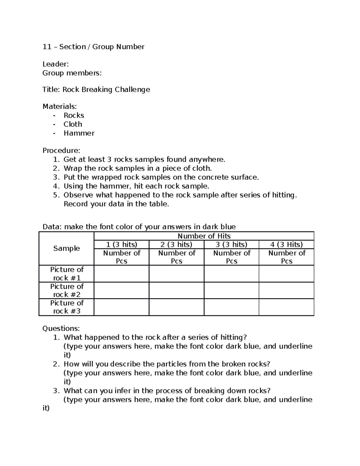 Q2-Activity 1-1 - adasdasd - 11 – Section / Group Number Leader: Group ...